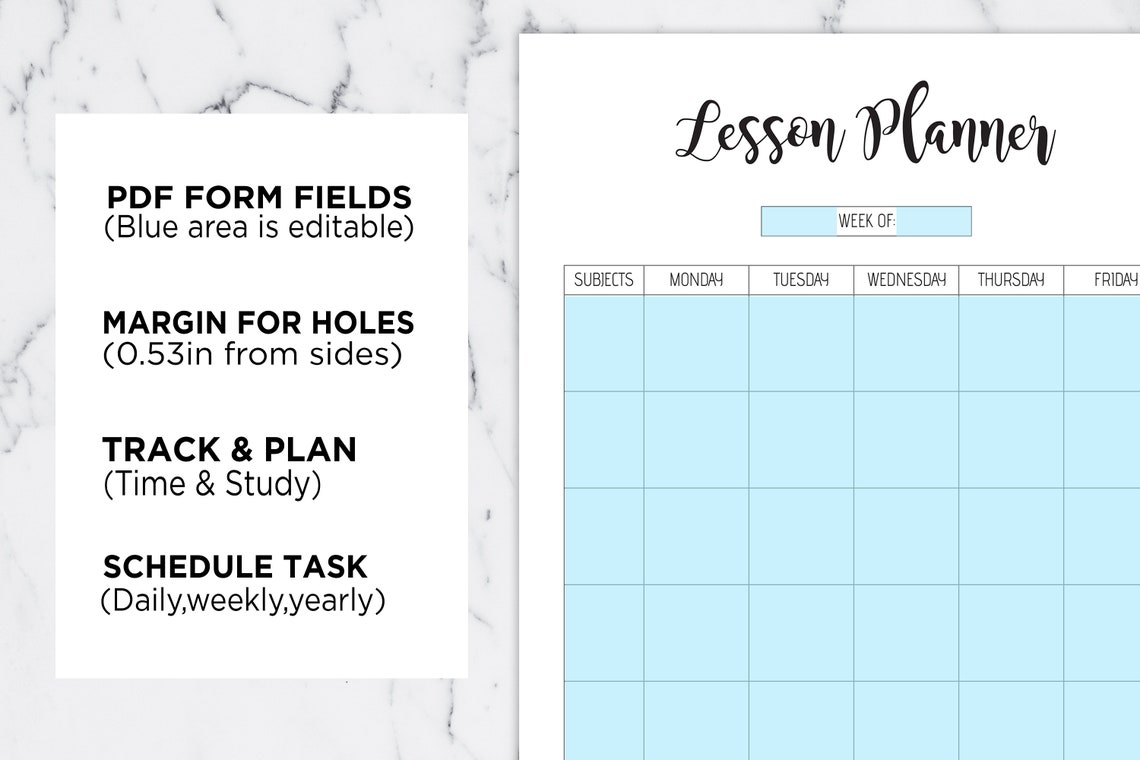 Ultimate Homeschool Planner Home School Lesson Planner - Etsy