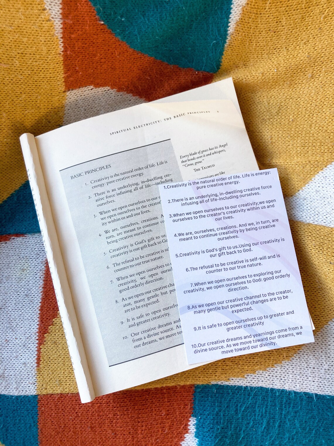 The Artist Way Basic Principles Printable Manifestation|creative ...