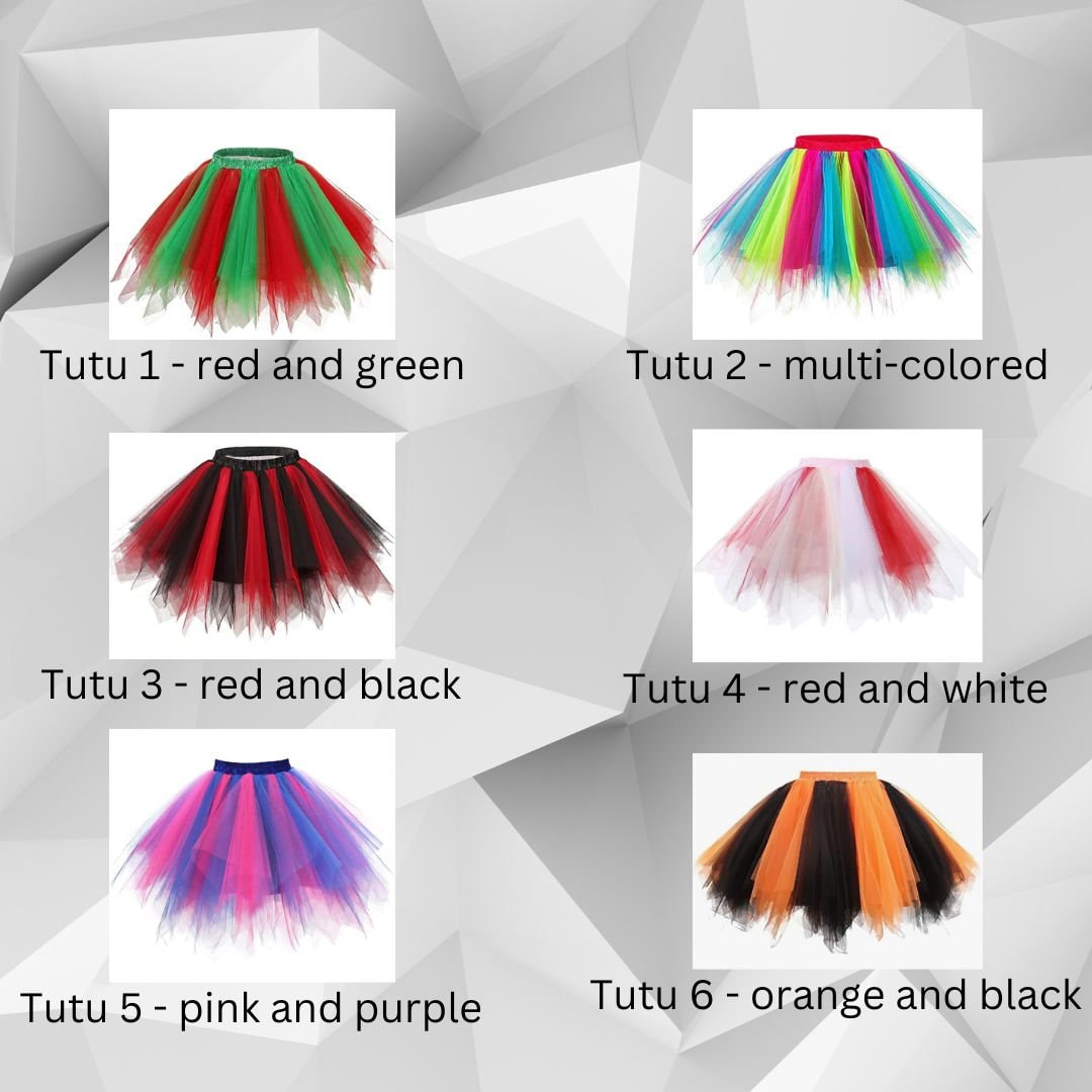 Layered Tutu Skirt Tulle Elastic Dance Skirt Party Tutus - Etsy