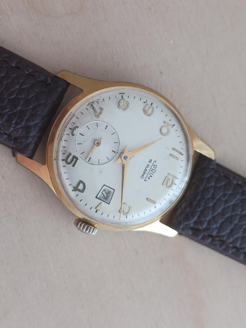 Classic Vintage 1960s Mechanical Wristwatch PRIM, Czechoslovakia, CSSR ...