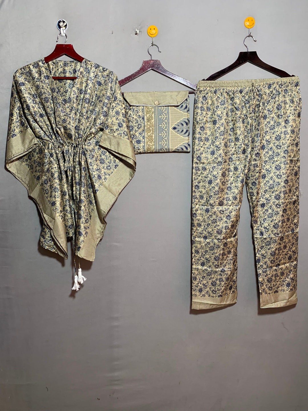 Indian Pajama Sets, Nightsuit, Nightwear Dress, Sleepwear Pj Sets, Silk ...