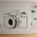 SLR Camera Decal Sticker - Office Wall Sticker, Kids Room Wall Sticker ...