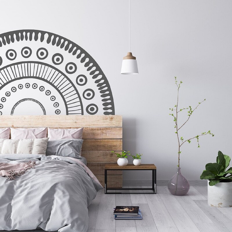 Half Circle Wall Decal - Etsy