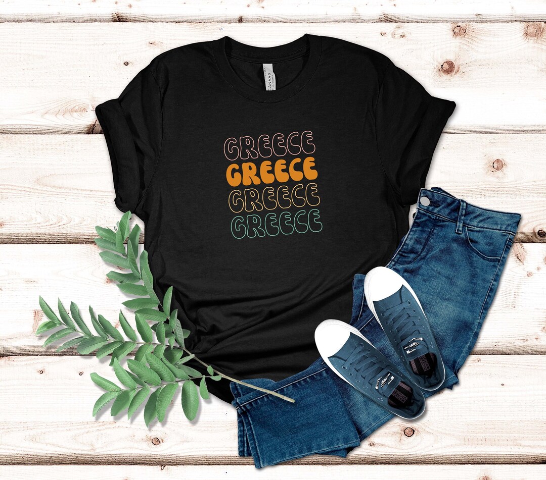 Greece T-shirt | Embrace the Beauty of Greece | Unisex Tee for Greece ...