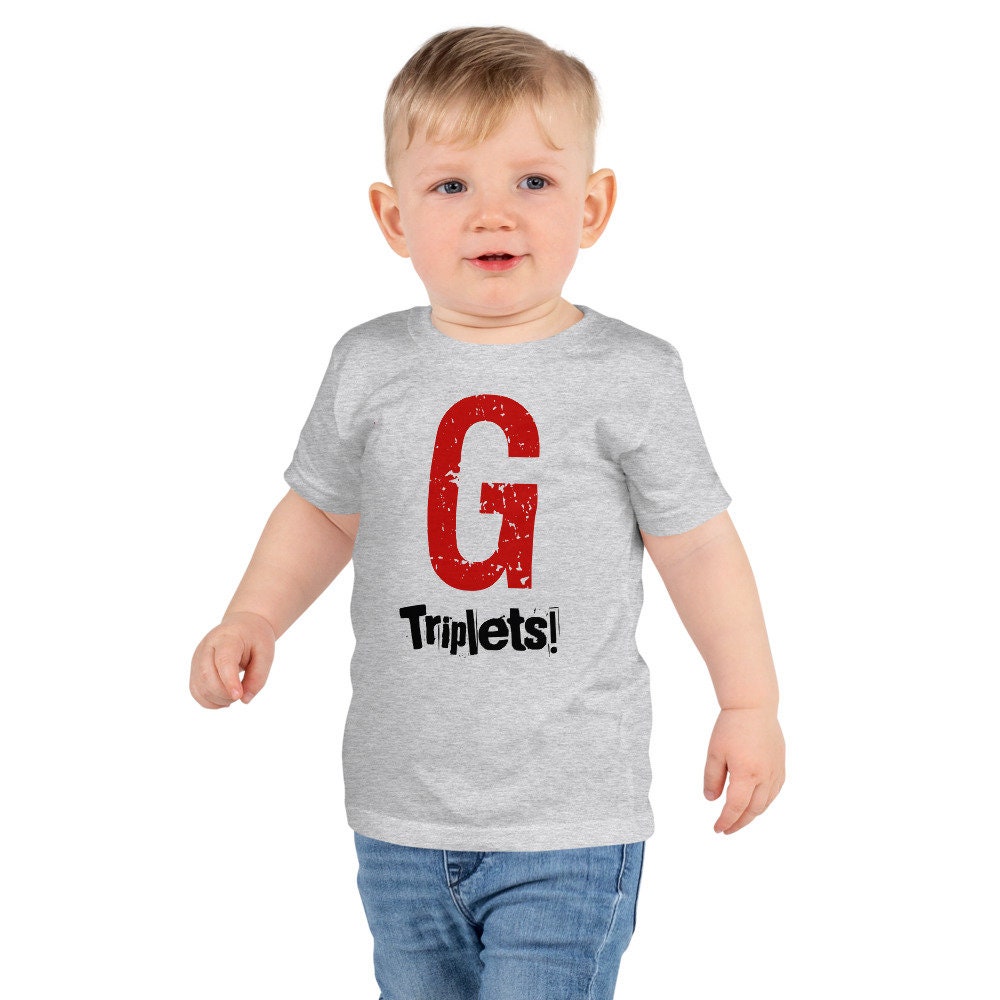 Gift for Triplets - OMG Yes We Are Triplets - 3 Matching Toddler Tees ...