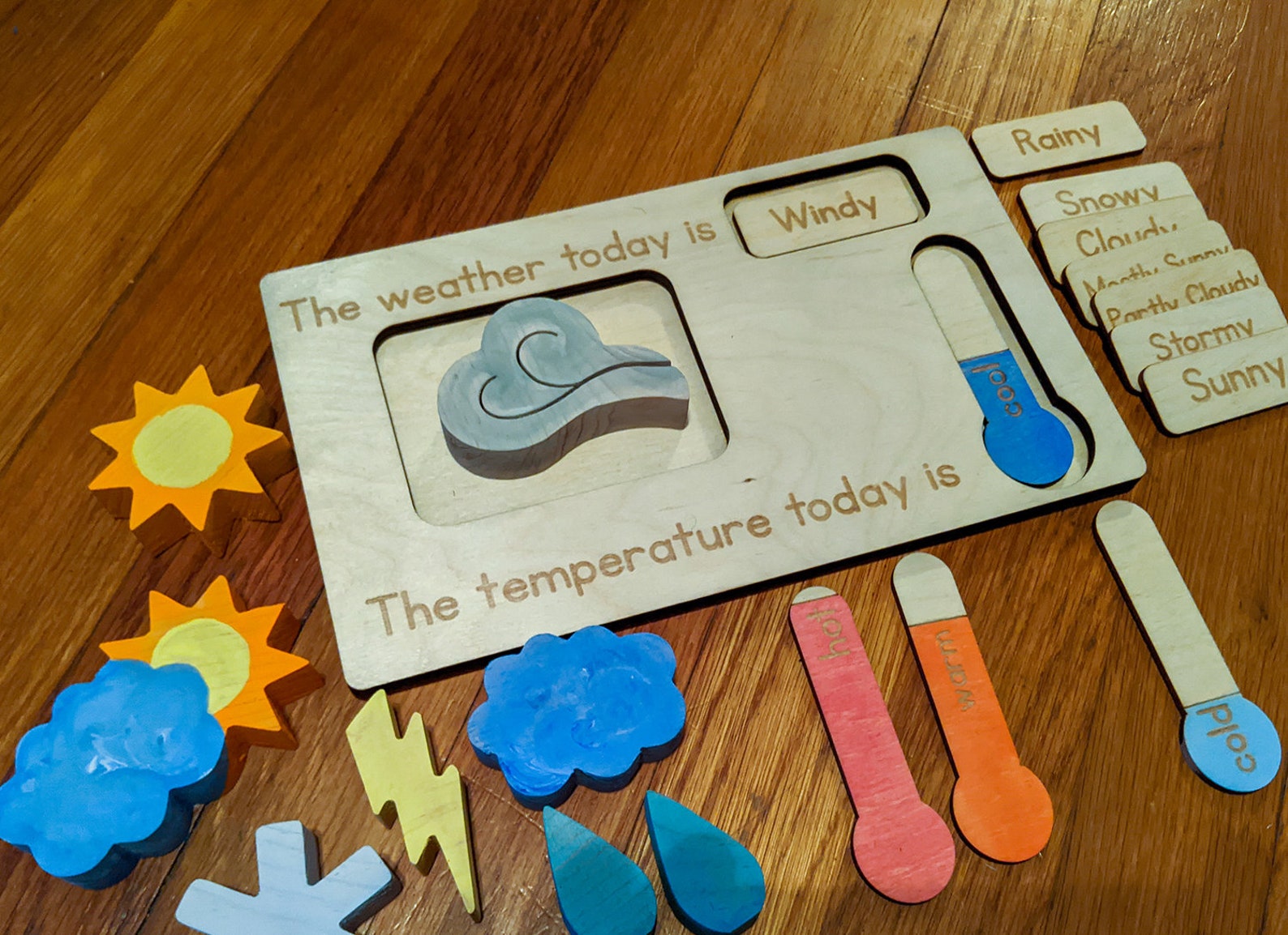 Weather Story Blocks and Story Board - Etsy