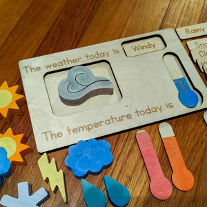 Weather Story Blocks and Story Board - Etsy