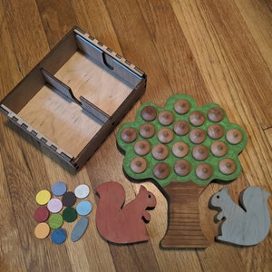 Acorn Matching Game - Etsy