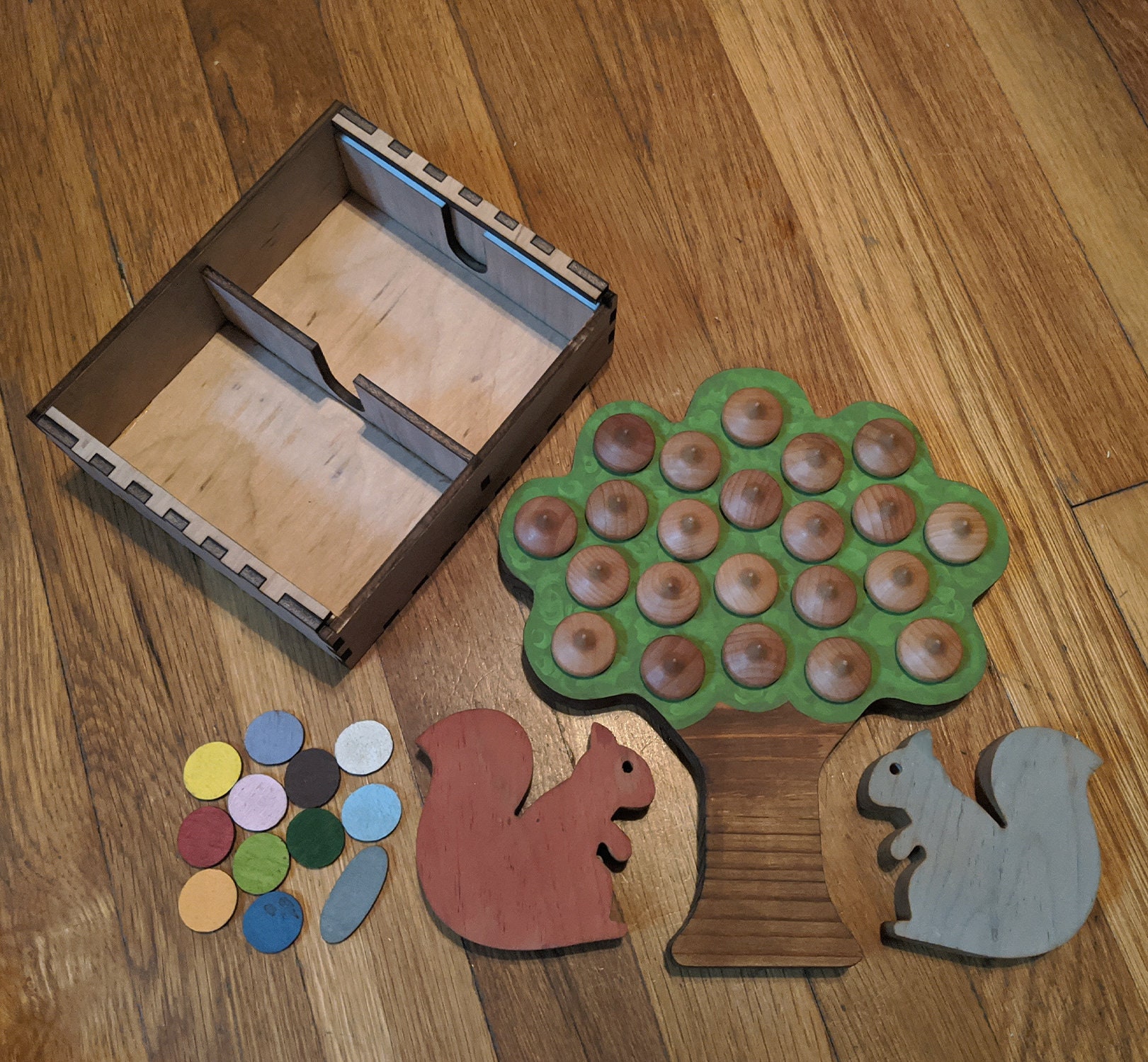 Acorn Matching Game - Etsy