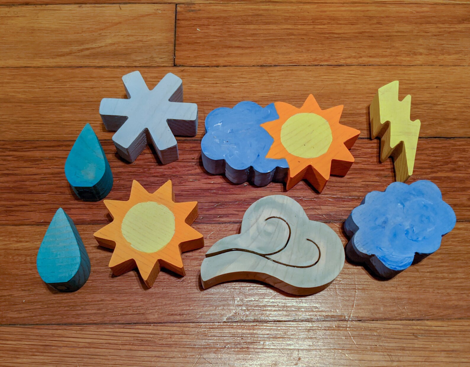 Weather Story Blocks and Story Board - Etsy