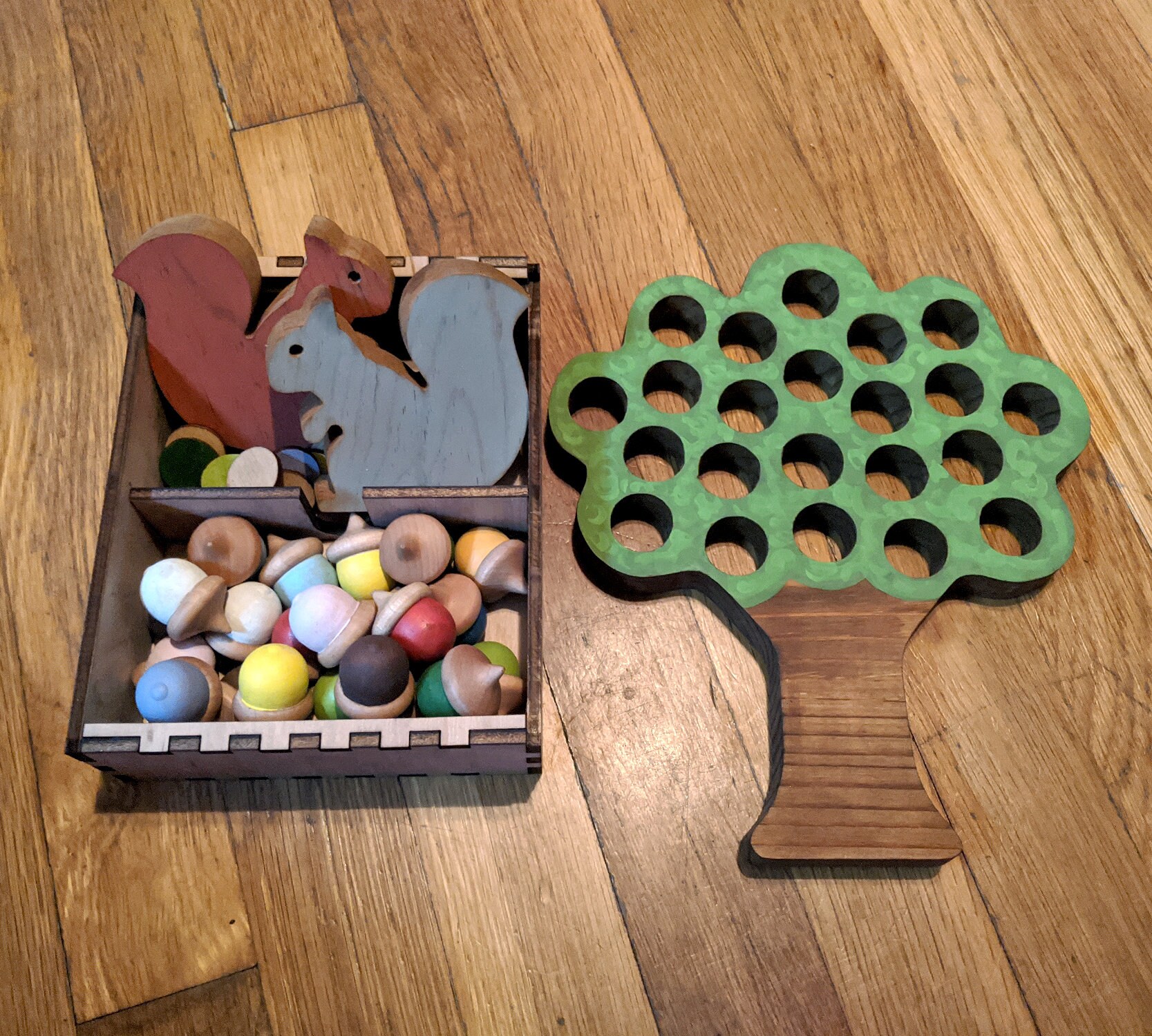 Acorn Matching Game - Etsy