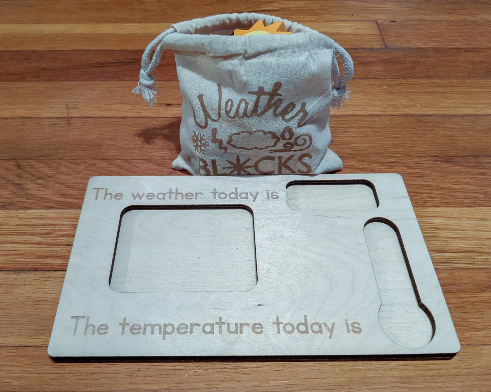 Weather Story Blocks and Story Board - Etsy