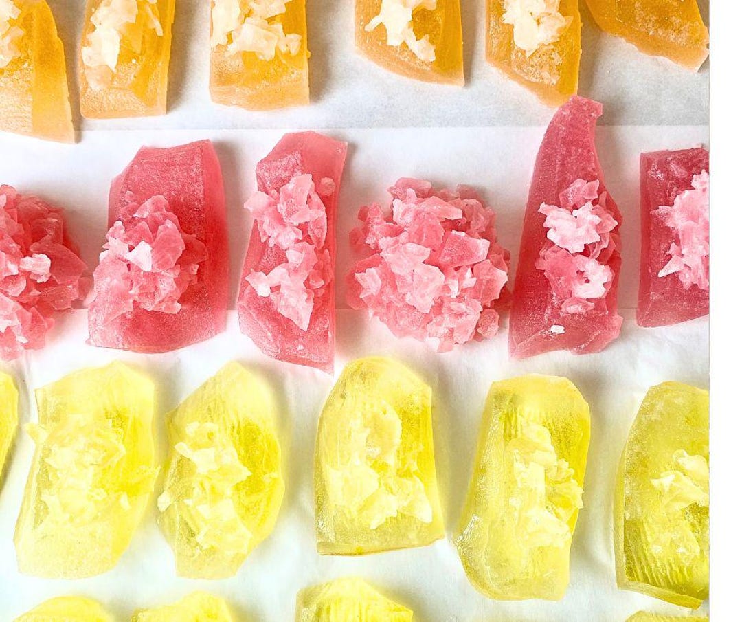 Crystal Candy Kohakutou Assorted Colours & Flavours - Japanese Edible ...
