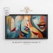 Abstract Faces Art for Samsung Frame TV: Modern Colorful Print (digital ...