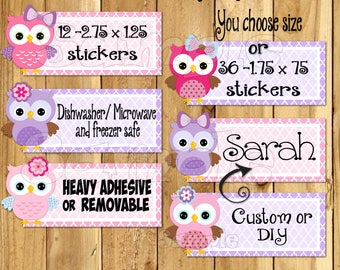 Kids name stickers | Etsy