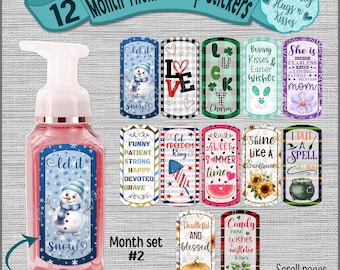 Hand Soap Sticker - Etsy