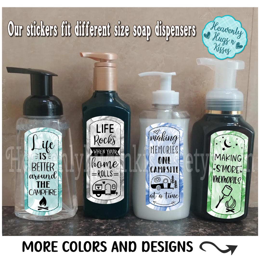 Waterproof Soap Labels Life Rocks When Your Home Rolls Soap Decal Hand ...