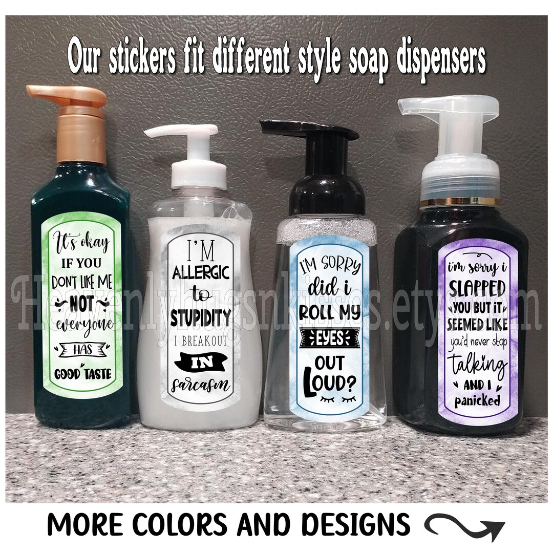 Waterproof Soap Label It's Okay You Don't Like Me Sarcastic Soap Label ...