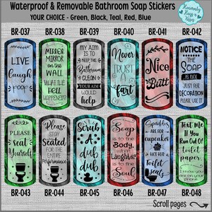 Waterproof Soap Labels Terrifying Moment in Life Toilet Refuses to ...