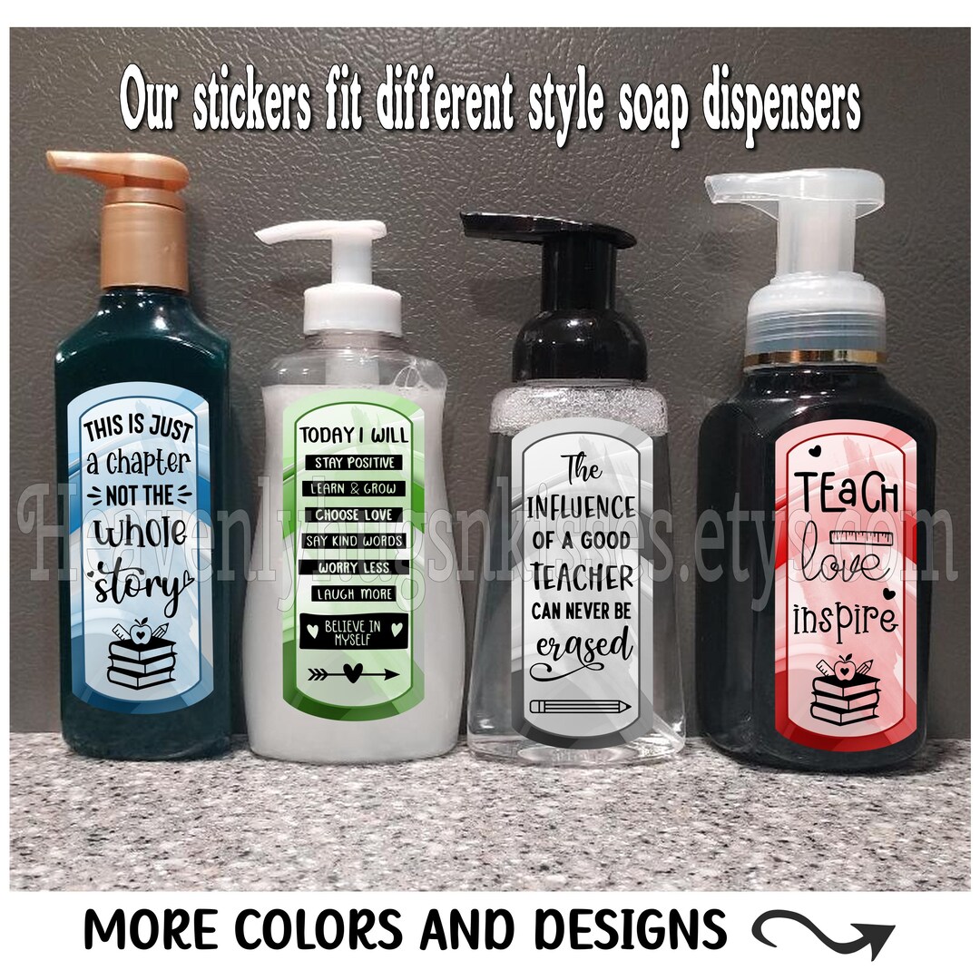 Waterproof Soap Labels This is Just a Chapter Sticker Teacher ...