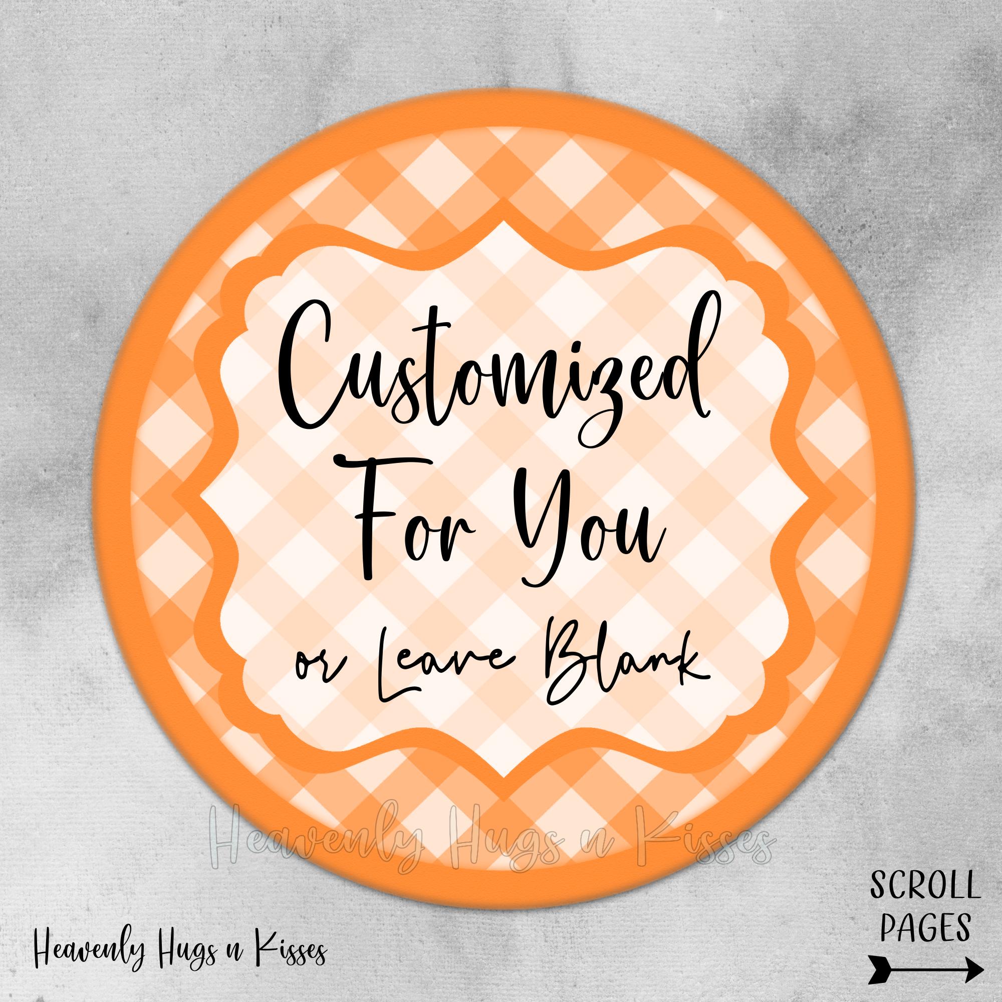 Custom Canning Labels, Labels for Jars, Personalized Canning Stickers ...