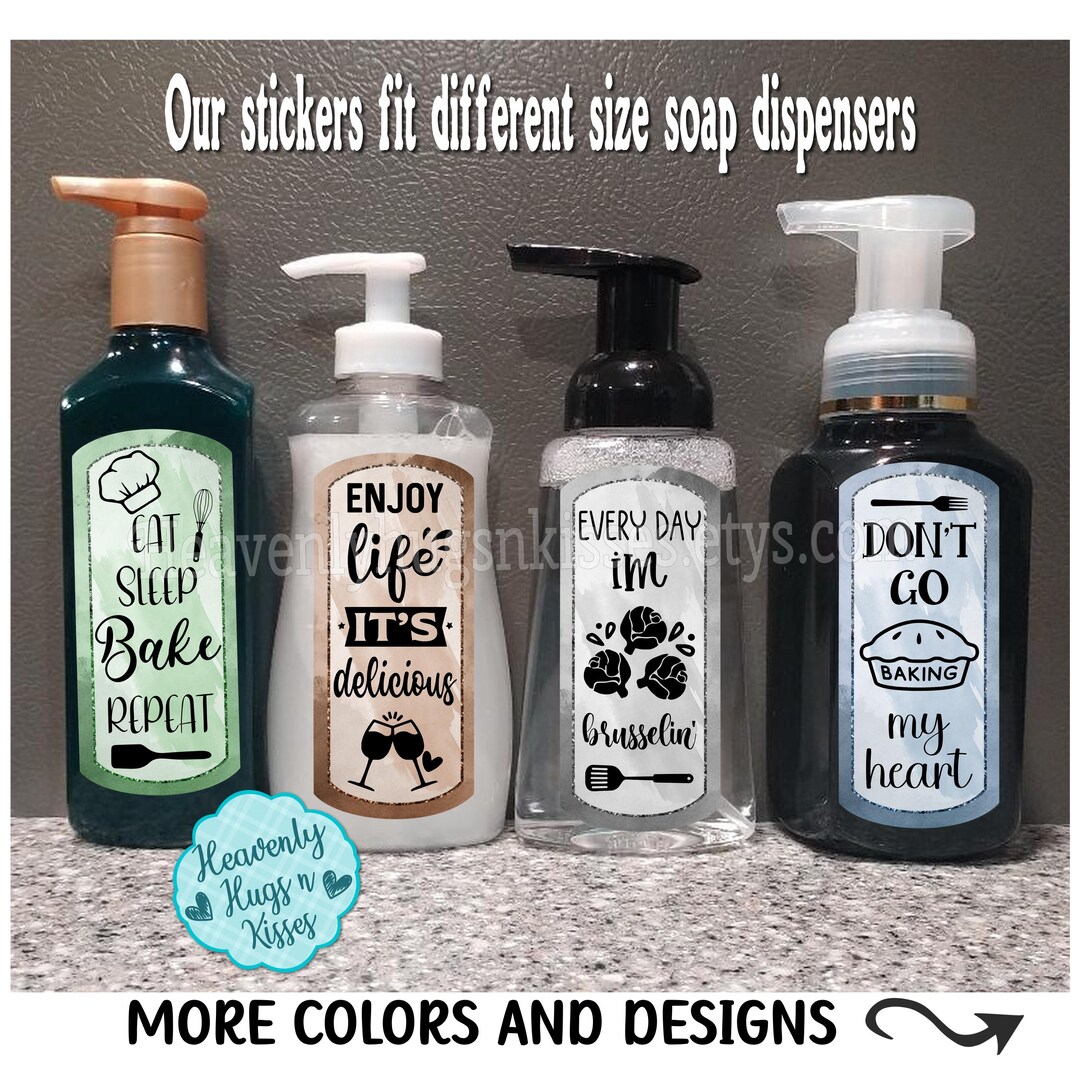 Waterproof Soap Labels Don't Go Baking My Heart Soap Decal Foaming Hand ...