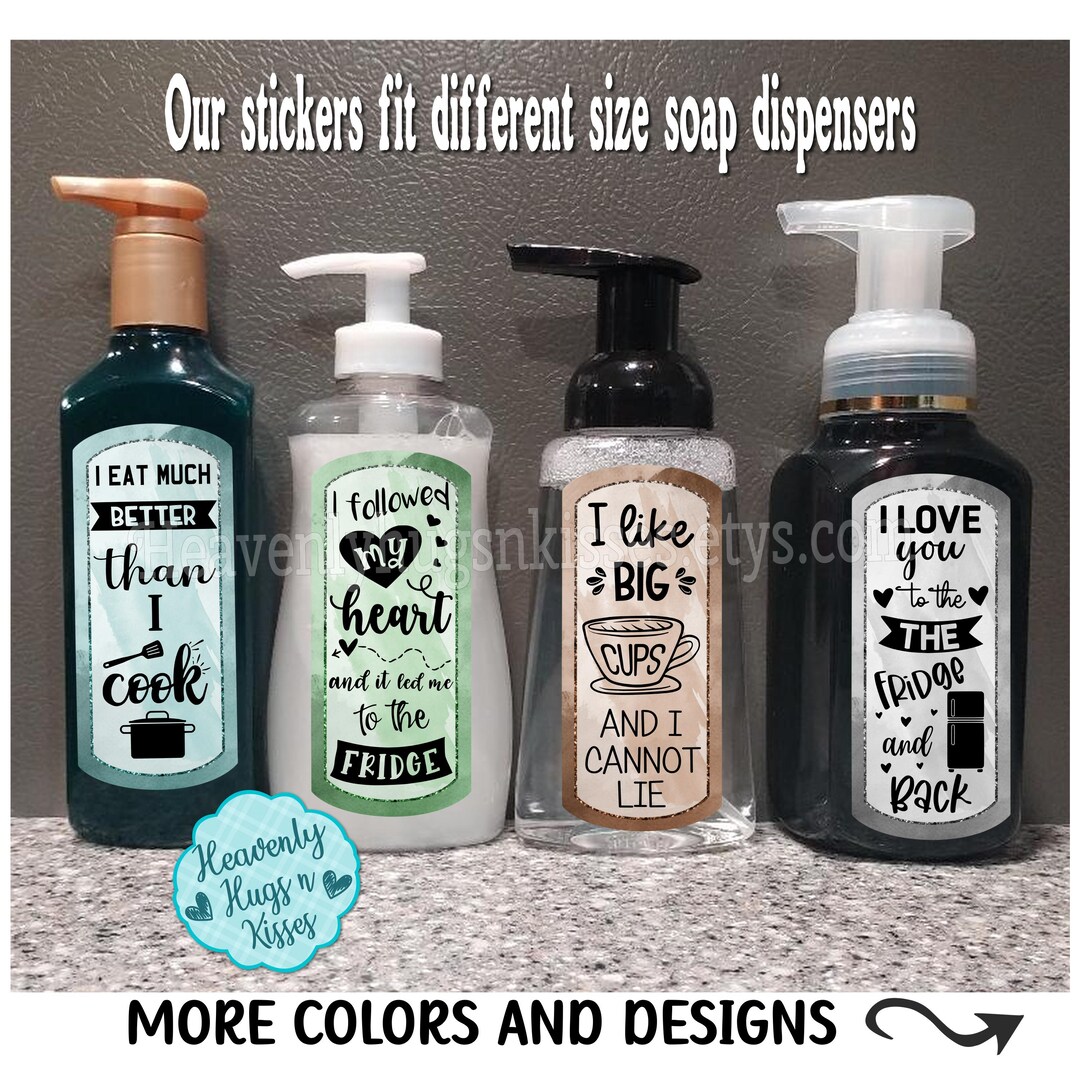 Waterproof Soap Labels I Followed My Heart to the Fridge Soap Label ...