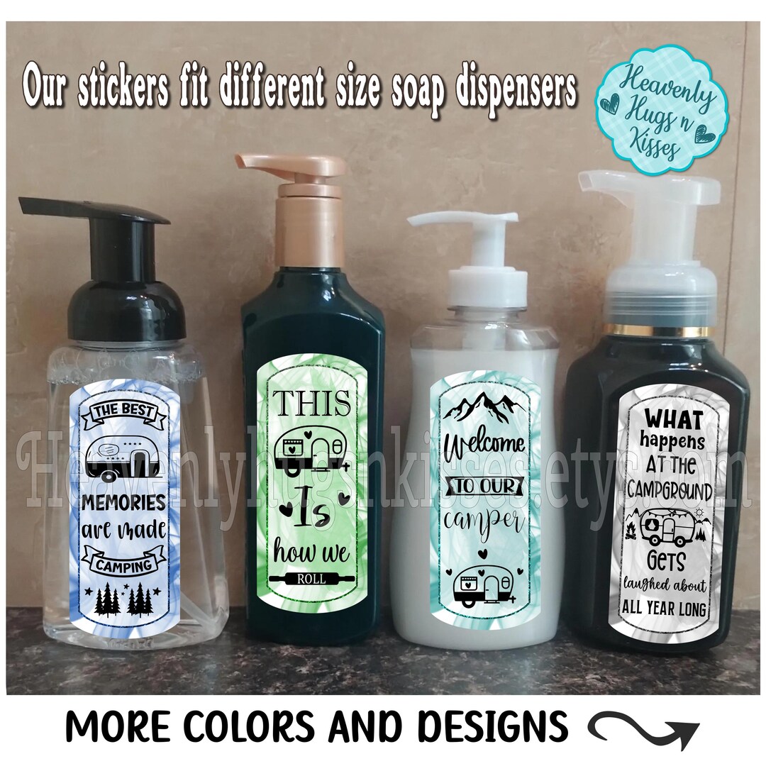 Waterproof Soap Labels This is How We Roll Soap Decal Hand Soap ...