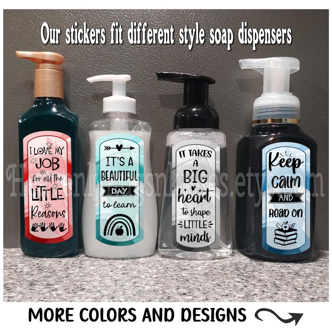 Waterproof Soap Labels It's a Beautiful Day to Learn Teacher ...