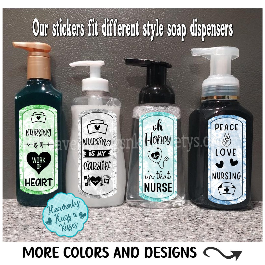 Waterproof Soap Labels Nursing is My Cardio Soap Label Nurse Hand Soap ...