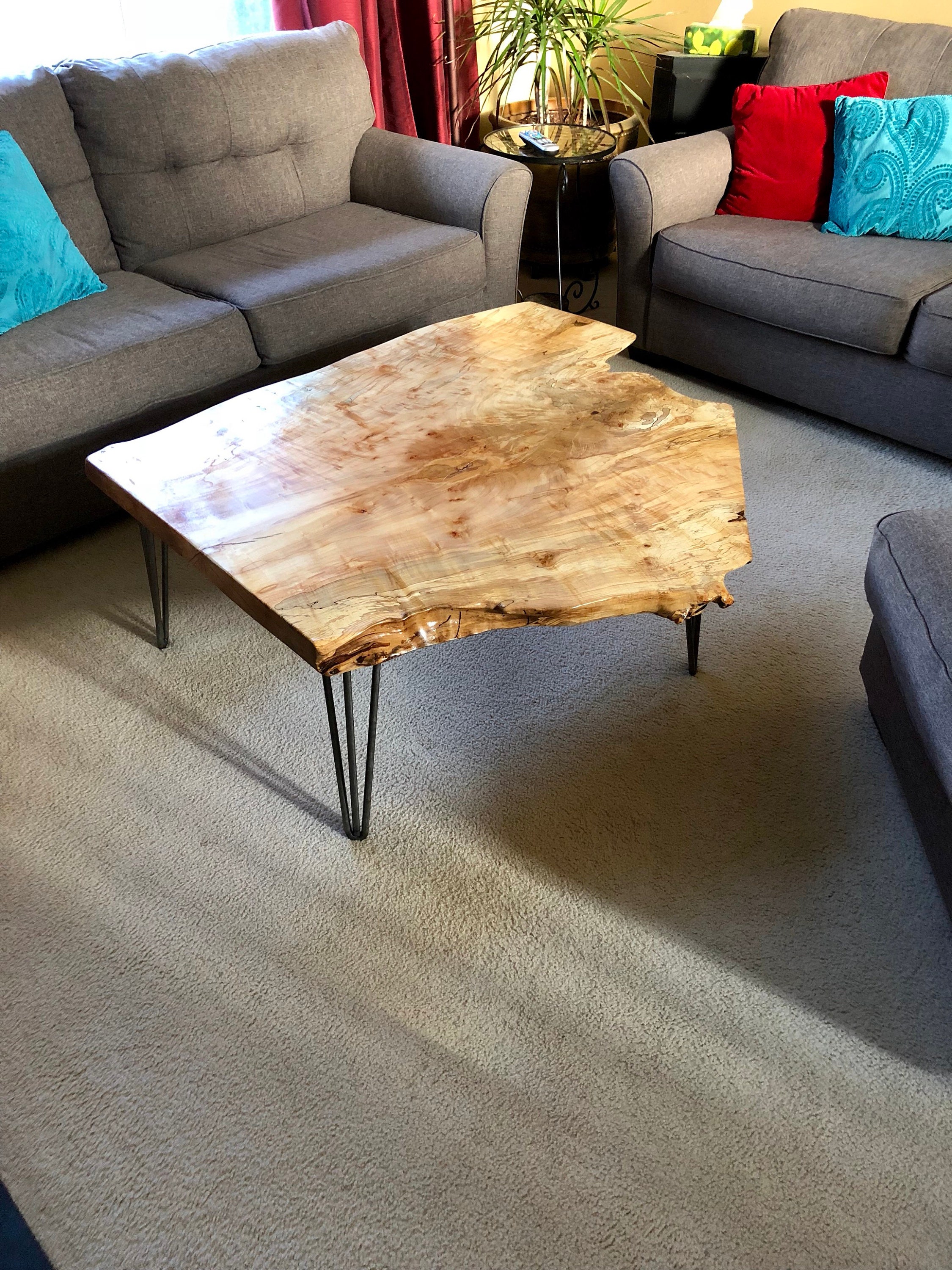 Live Edge Coffee Table - Etsy