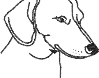 DESIGN SET Dog Outline Embroidery Designs 6 Sizes Poodle Embroidery ...