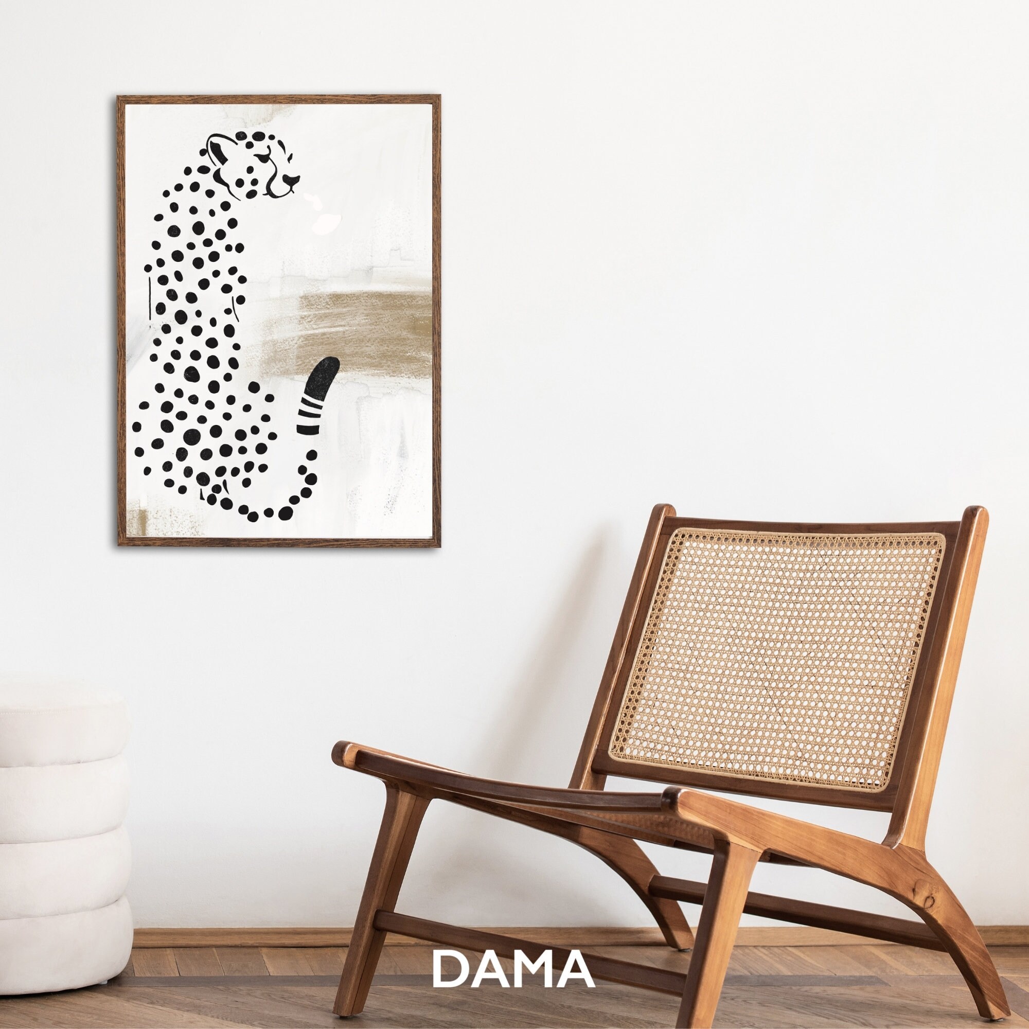 Leopard Art Print Boho Leopard Art Print Art Printable - Etsy