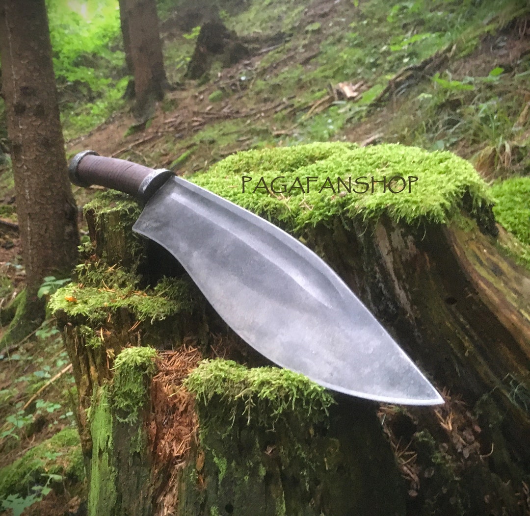 Handmade Forge Kukri Knive, Blacksmith Traditional Work, Bushcraft ...