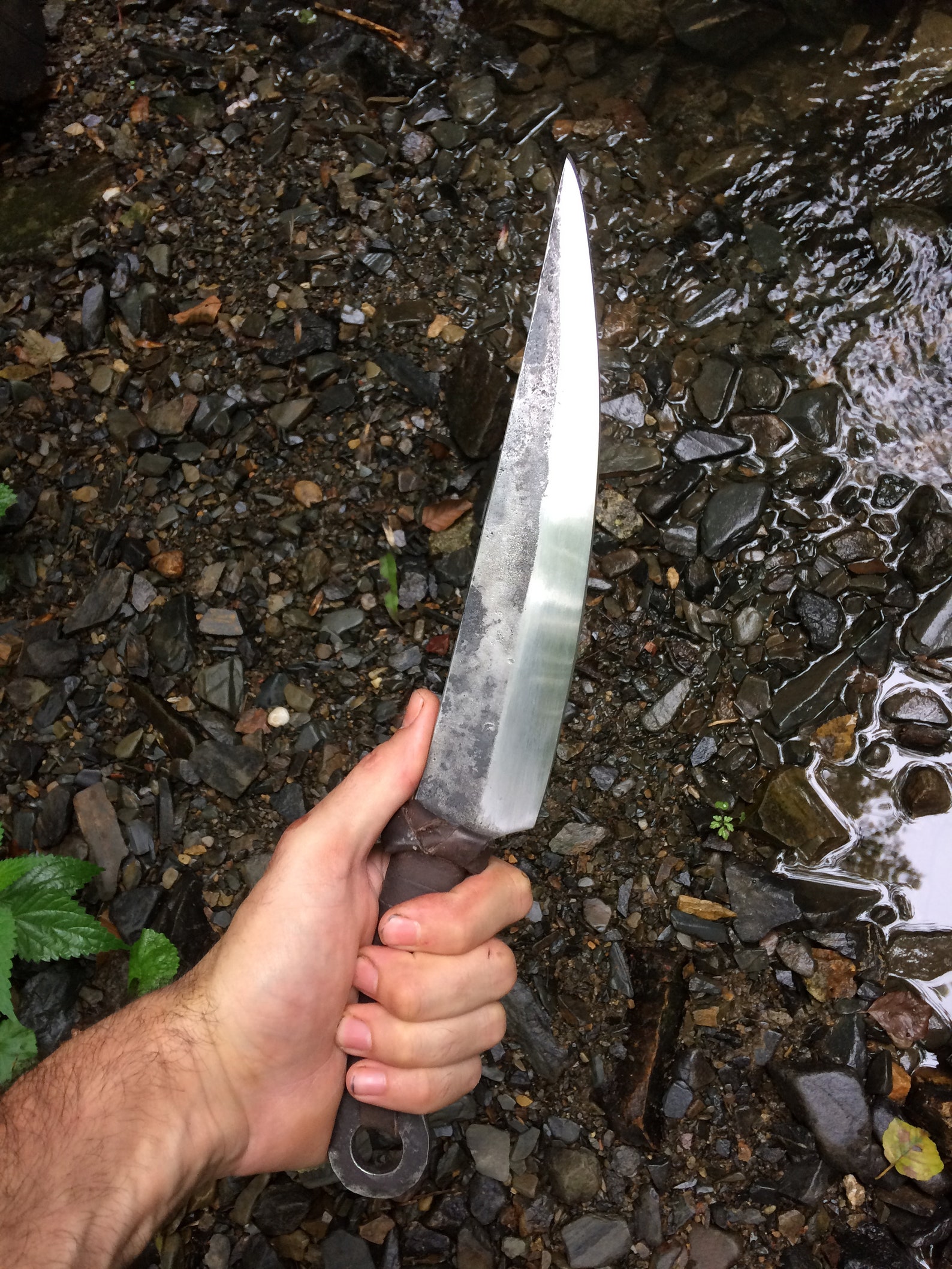 Celtic Knife Handmade Forged Blacksmith Iron Steel Iron | Etsy