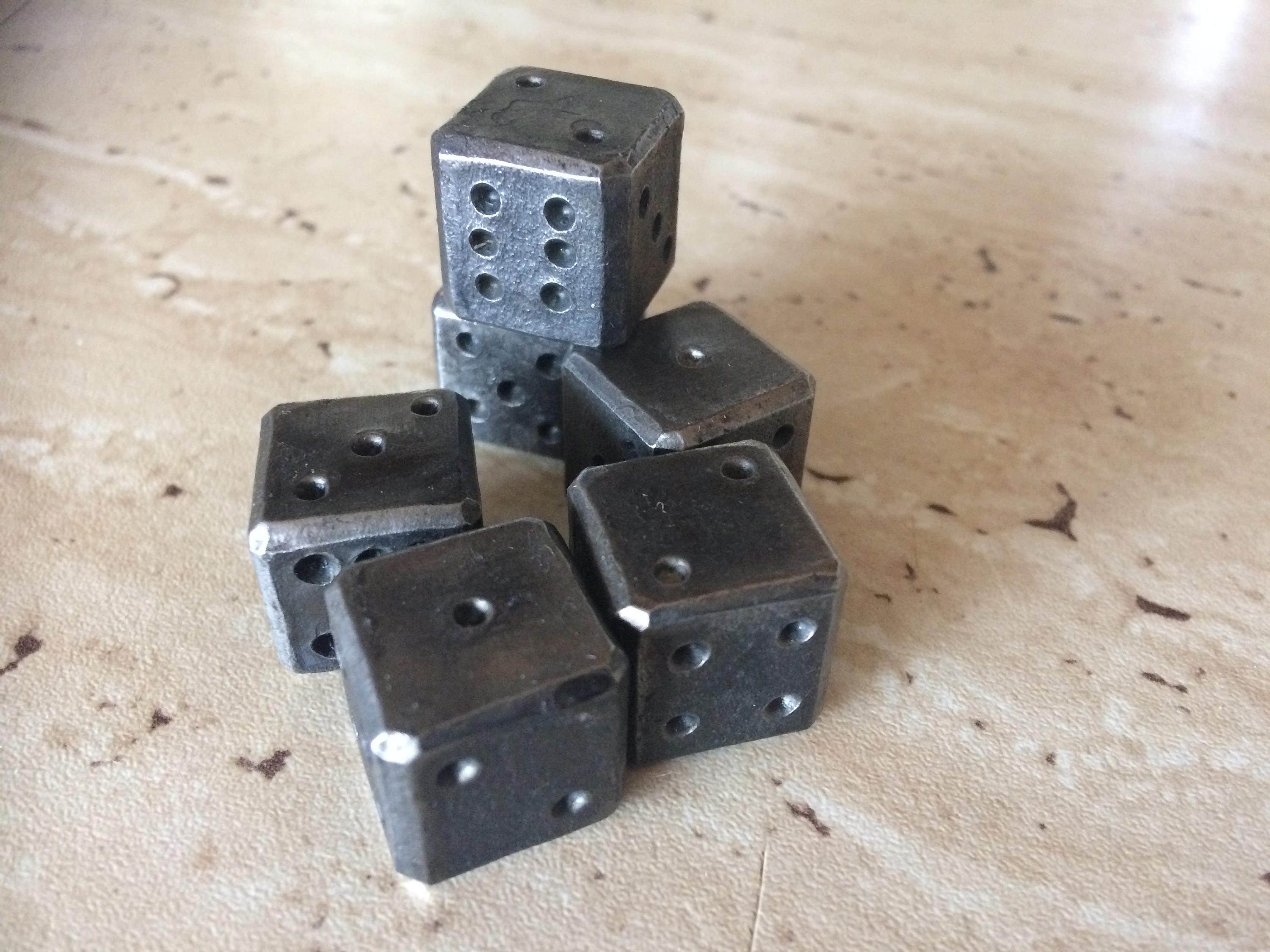 Set of Small Dice 6 Dice - Etsy