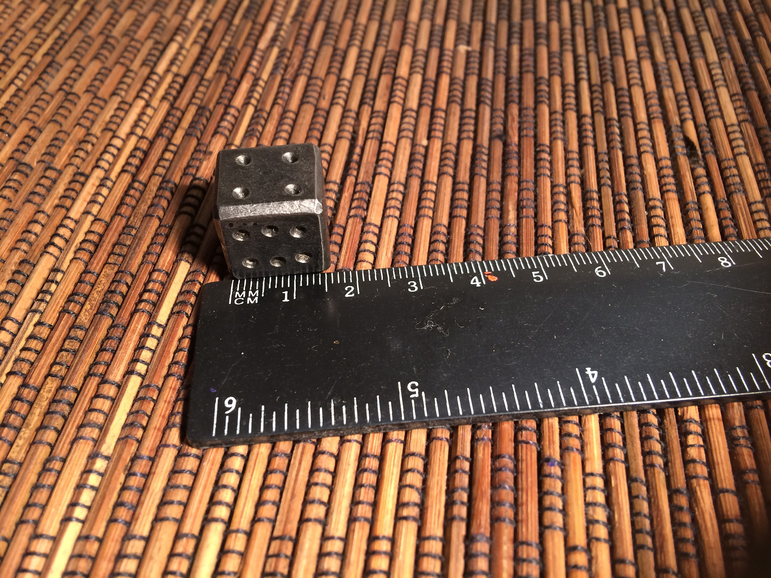 Cube Small Dice Handmade Forged Blacksmith Iron Steel | Etsy