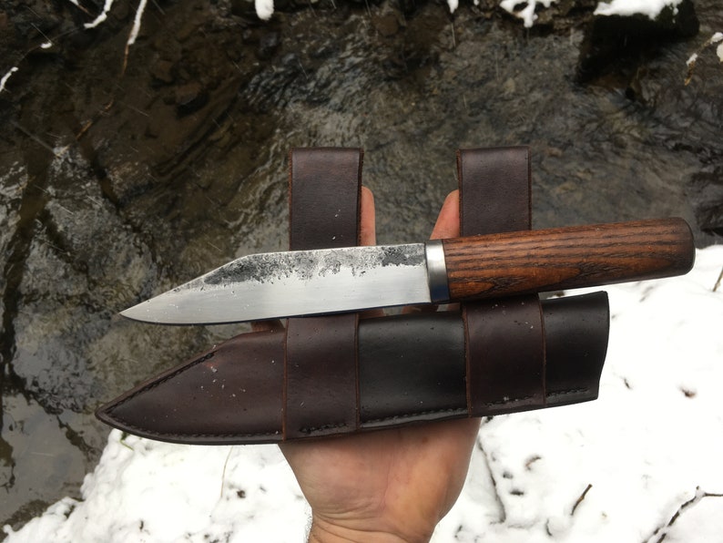 Viking Anglo-saxon Knive Handmade Forge Blacksmith Steel | Etsy