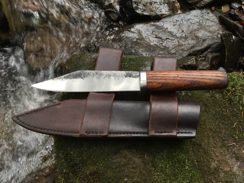 Viking Anglo-saxon Knive Handmade Forge Blacksmith Steel | Etsy