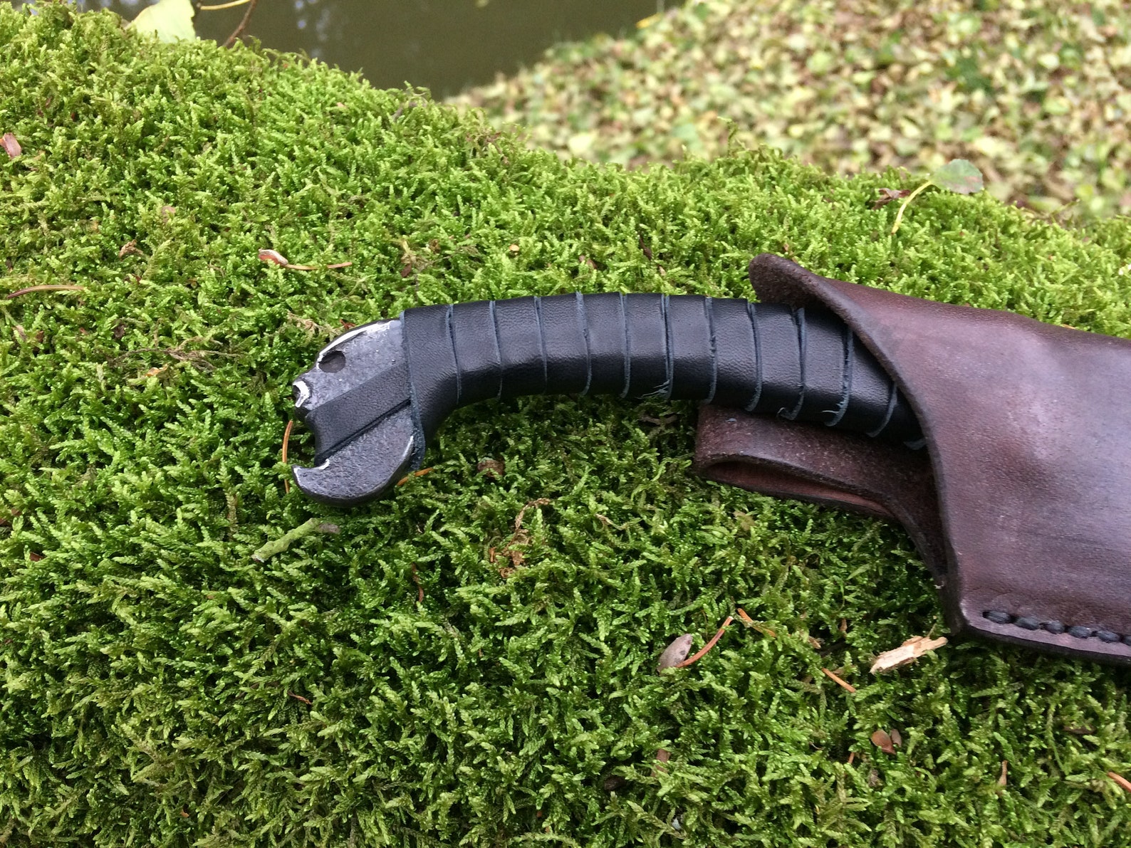 Orc Knife, Blacksmith Handmade Forge, High Carbon Steel, Fantasy ...