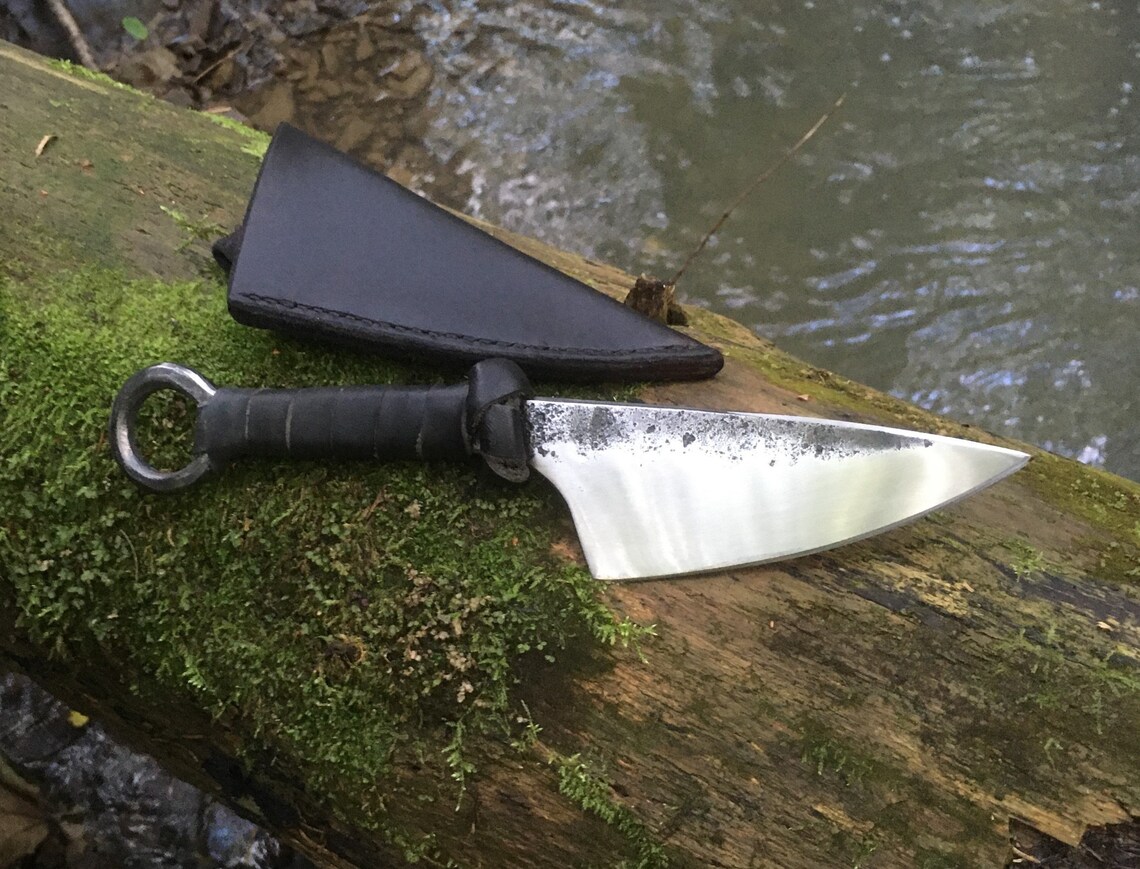 Celtic Knife Handmade Forged Blacksmith Gaul Iron Steel - Etsy
