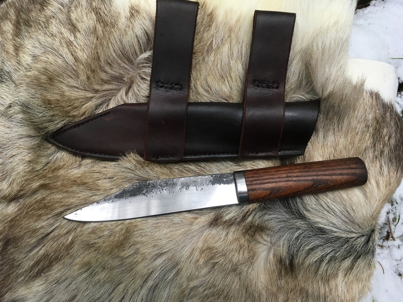 Viking Anglo-saxon Knive Handmade Forge Blacksmith Steel | Etsy