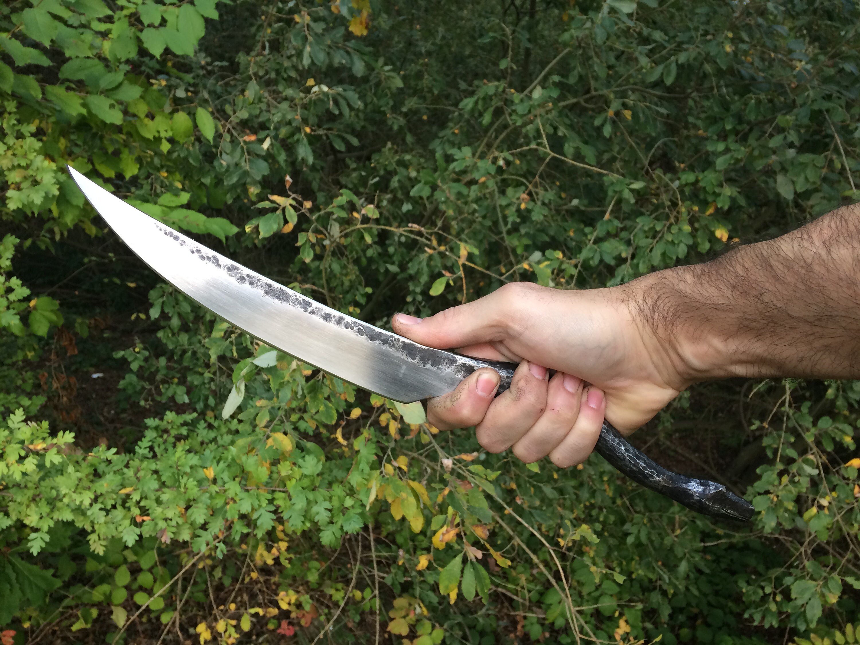 Snake Knife Ancient Symbol Sculpture High Carbon Steel | Etsy