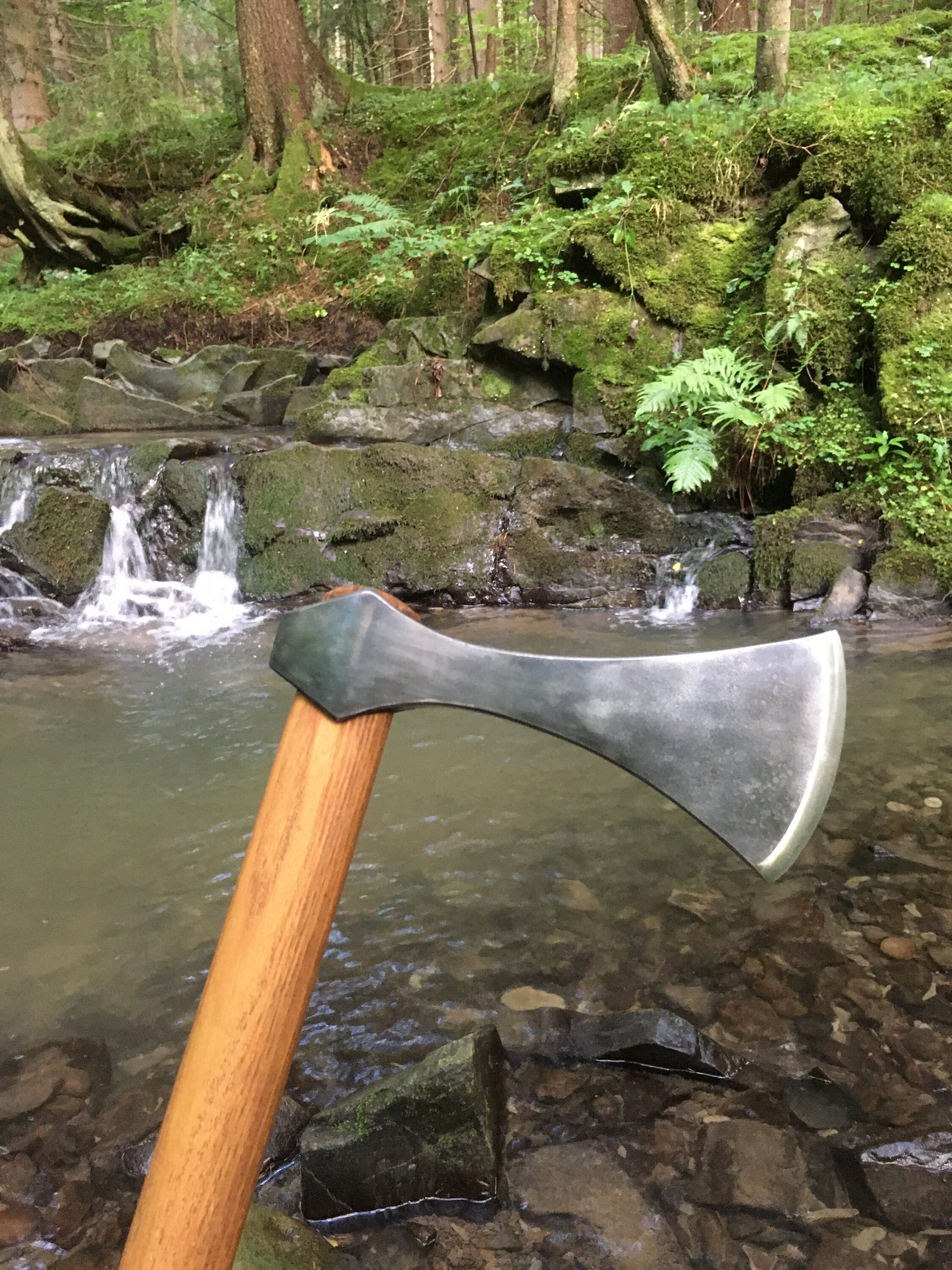 Handmade viking Axe blacksmith forge authentic replica Pagan | Etsy