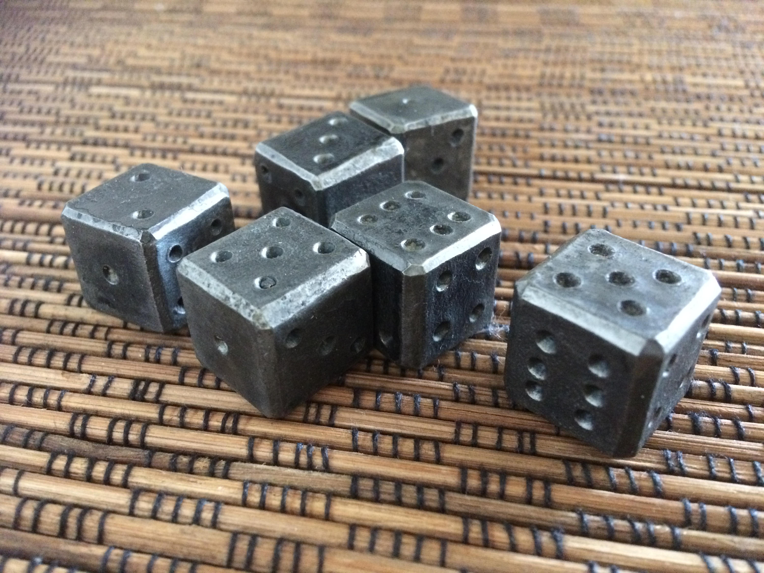 Set of Small Dice 6 Dice - Etsy