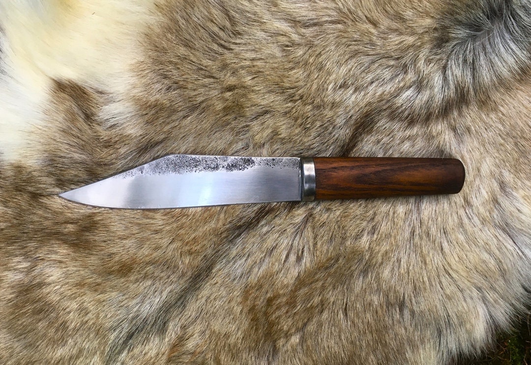 Viking Anglo-saxon Knive Handmade Forge Blacksmith Steel - Etsy