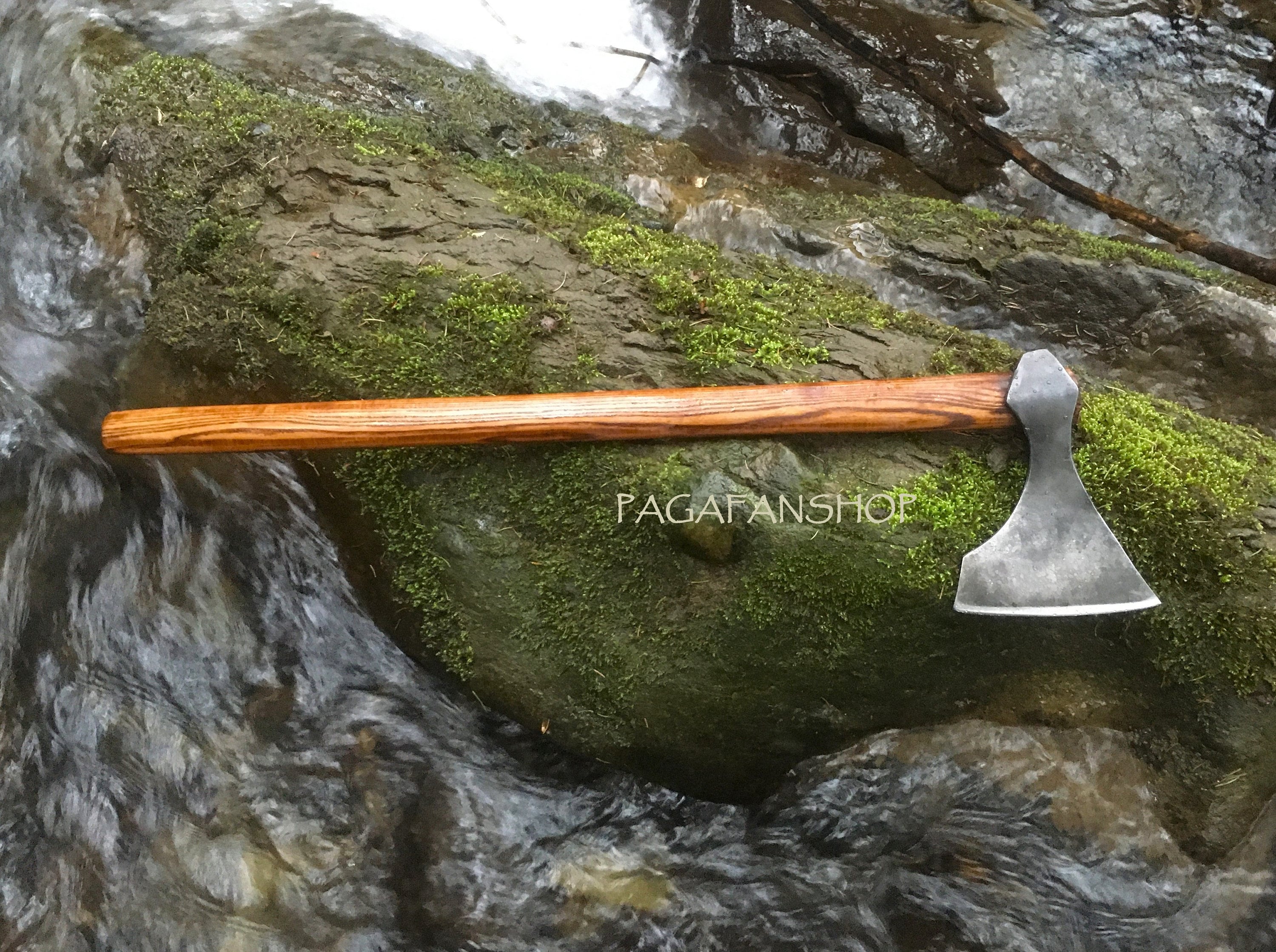 Handmade Viking Axe Blacksmith Forge Authentic Replica Pagan - Etsy
