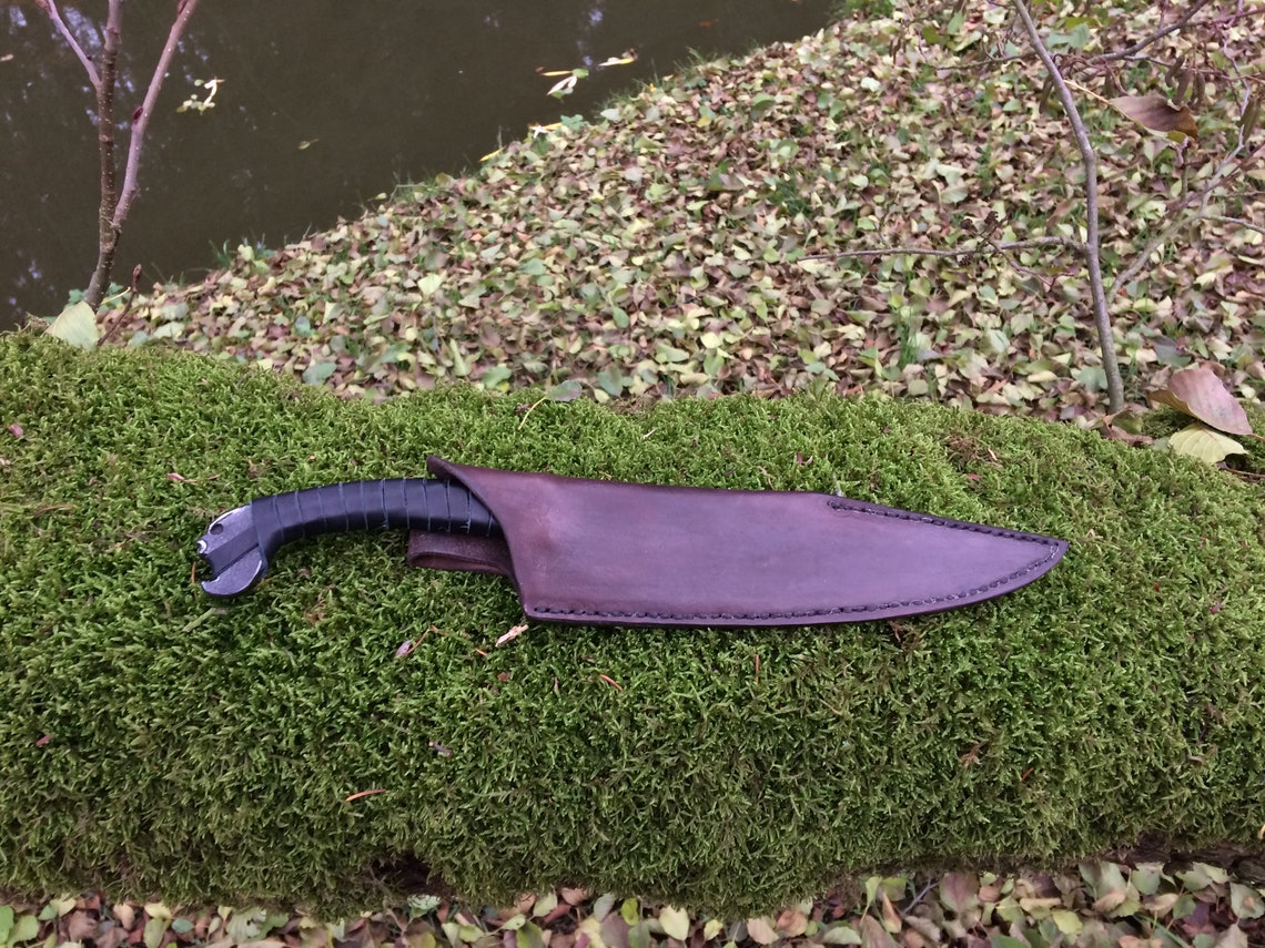 Orc Knife Blacksmith Handmade Forge High Carbon Steel | Etsy