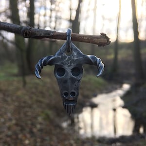 Ram Pendant, Goat, Handmade, Forged, Blacksmith, Pendant, Jewellery ...
