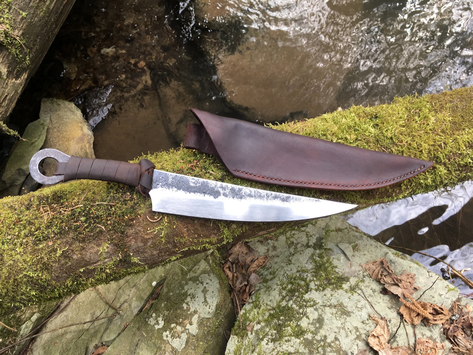 Celtic Knife Handmade Forged Blacksmith Iron Steel Iron | Etsy